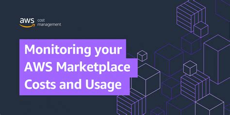 monitoring your aws marketplace costs and usage aws cloud financial