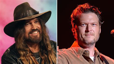 Blake Shelton Reveals Weird ‘pep Talk From Billy Ray Cyrus ‘you Need