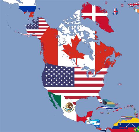 File Flag Map Of North America Png Wikimedia Commons