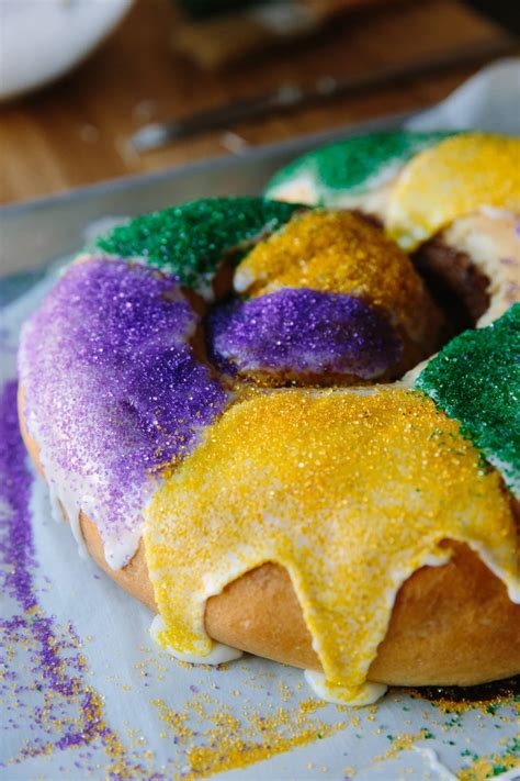 How To Make A King Cake For Mardi Gras Kitchn