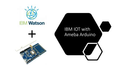 ameba arduino ibm watson iot platform with mqtt