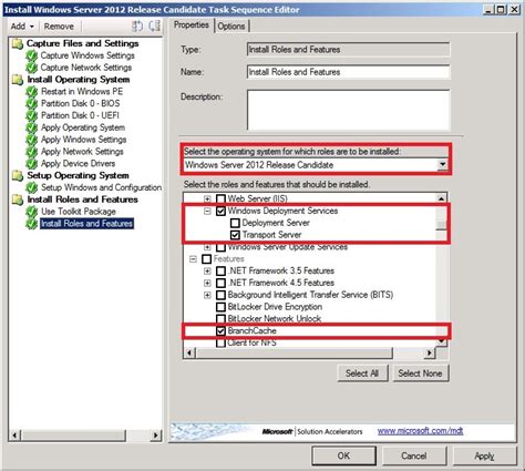 deploying windows server 2012 including roles and features with