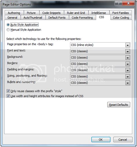 setting the page editor options in microsoft expression web 3 part iii