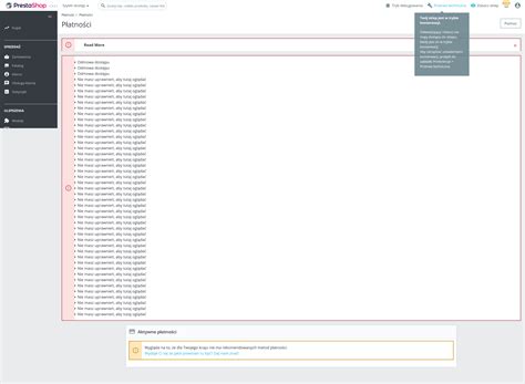 prestashop 1 7 7 1 no access to admin modules settings bug reports