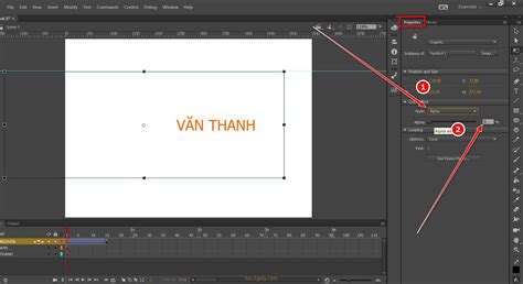 Hướng Dẫn Tạo Hiệu ứng Chuyển động Chữ Trong Adobe Animate Cc Học 3 Giây