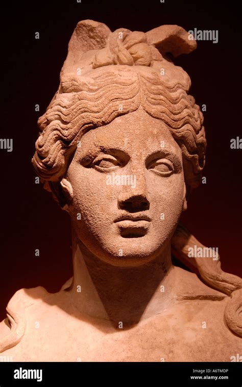Ancient Roman Statue Of Aphrodite From The 2nd Century Ad Displayed At