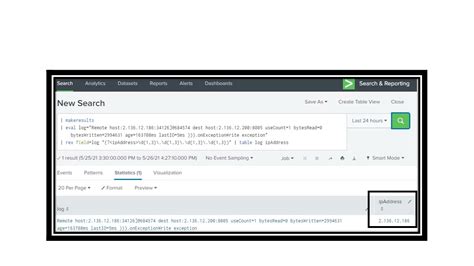 splunk rex 005 match two ip addresses youtube
