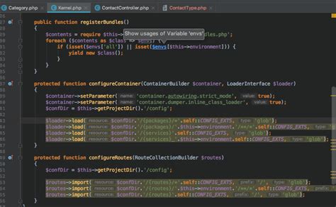 php phpstorm symfony 4 contacttype class not recognized stack overflow
