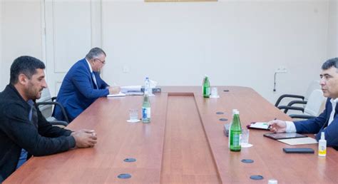 minister inam karimov received the citizens in gazakh agricultural
