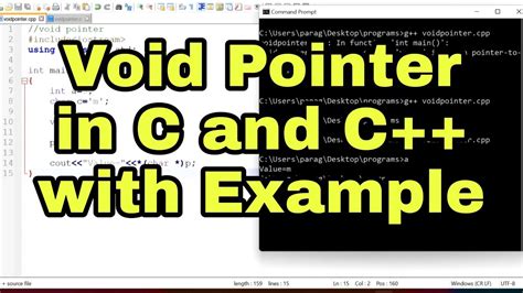 void pointer in c and c with example program void pointer