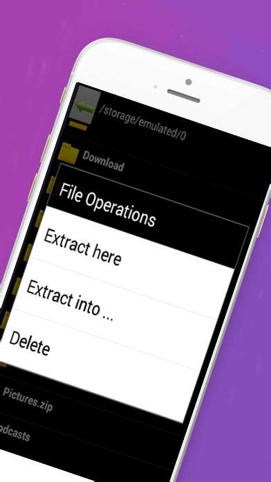 zip file extractor for android unzipper for android apk