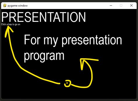 how to make a presentation app with pygame part 1 python programming
