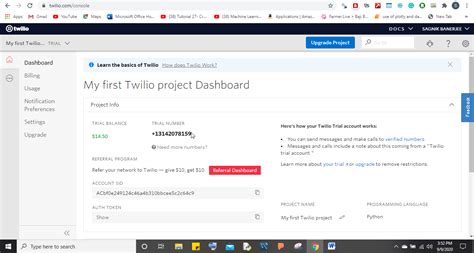 how to generate one time password without any charge using twilio on