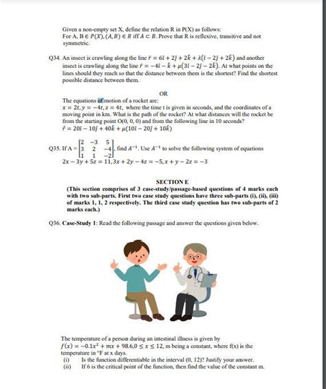 Practice This Cbse Class 12 Mathematics Sample Paper 2023 To Ace