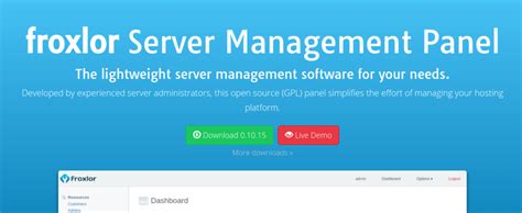 plesk alternative top 10 free open source web hosting panel