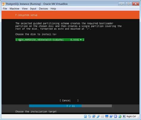 installing postgresql on ubuntu virtualbox virtual dba