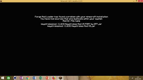 the game crashed whilst unexpected error error java lang