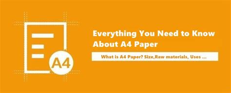 What Is A4 Paper Size Uses And More [complete Guide]