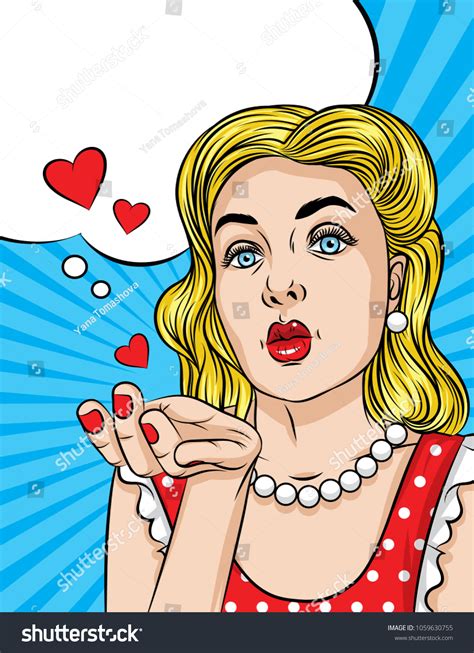 Vector Retro Illustration Of Pop Art Comic Royalty Free Stock Vector