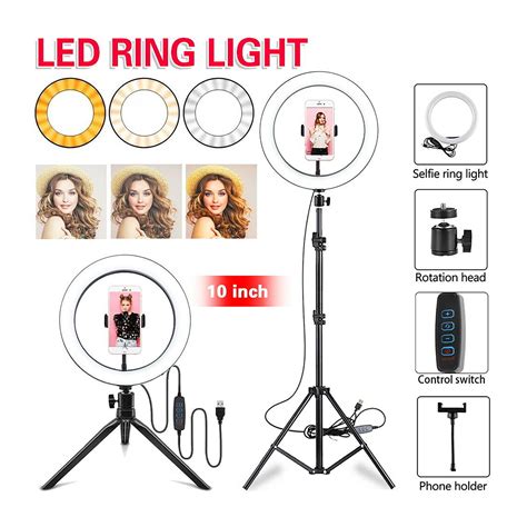 Led Ring Light Tiktok Ring Light Selfie Ring Light Lighting Etsy