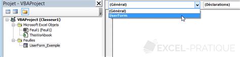 cours vba userform