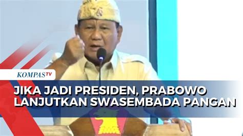 Hut Partai Gerindra Ke 16 Prabowo Subianto Janji Lanjutkan Swasembada