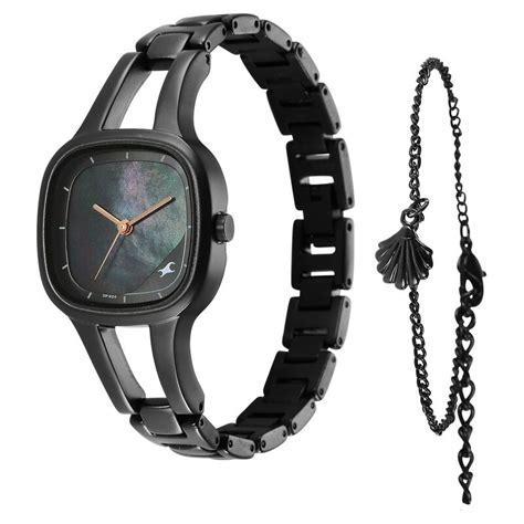 Buy Online Fastrack Pulse Quartz Analog Mother Of Pearl Dial Metal