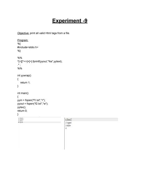 compier 2 lex and yacc code for compiler design lab yacc for