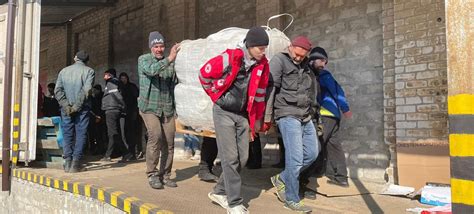 Un Humanitarian Aid Convoy Reaches Sievierodonetsk In Eastern Ukraine