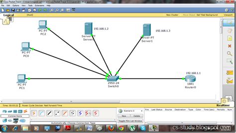 easy learning dns on packet tracer
