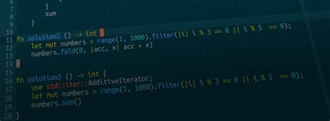 beginning rust solving euler problem 1