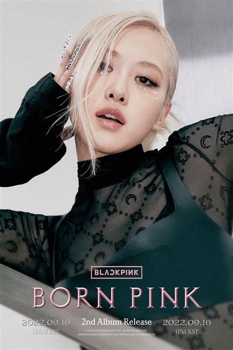 Blackpink “born Pink” Concept Posters Blackpink CafÉ