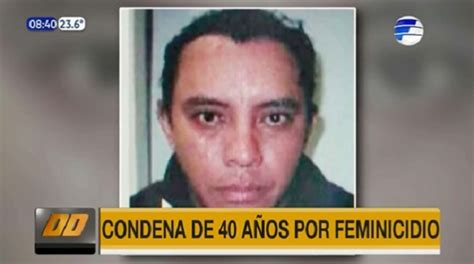 Hombre Es Condenado A 40 Años De Prisión Por Feminicidio