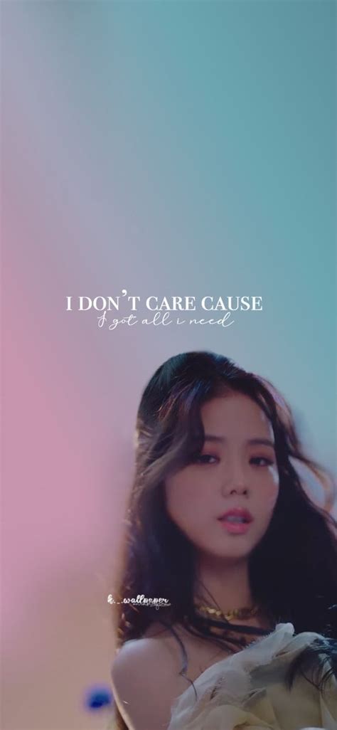 Blackpink Jisoo Lovesick Girls Wallpaper Blackpink Ji