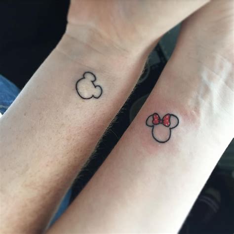 100 Disney Couple Tattoos That Prove Fairy Tales Are Real Matching