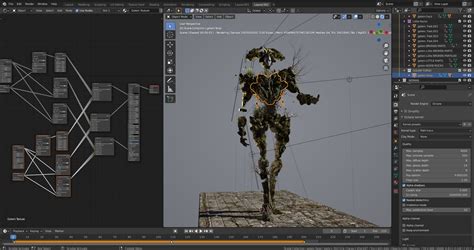 artstation blender octane plugin beginner tutorial the golem