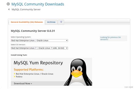 linux centos系统安装mysql8 0 31（tar方式） 顧棟的博客 csdn博客