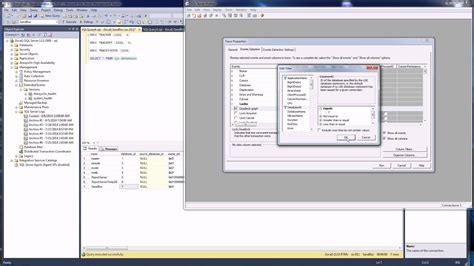 mssql how to trace deadlock using sql profiler youtube