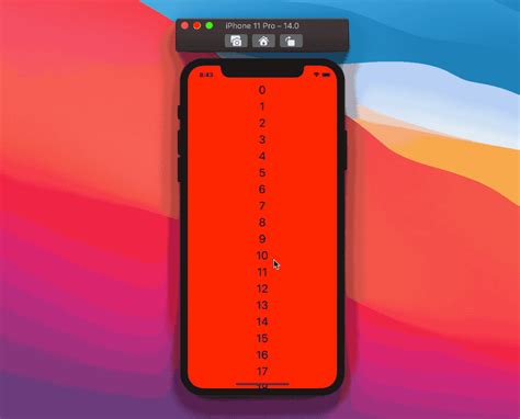 swiftui scrollview offset five stars