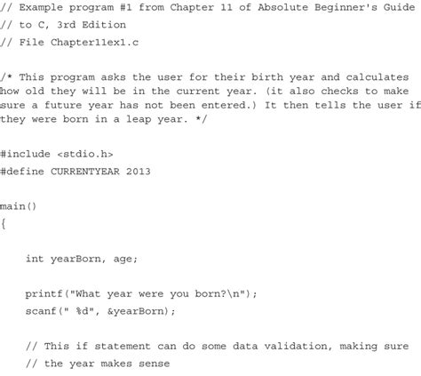 images c programming absolute beginner s guide third edition [book]