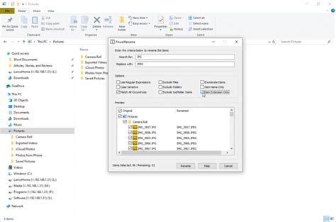 how to batch rename files in windows 10 with the powertoys powerrename
