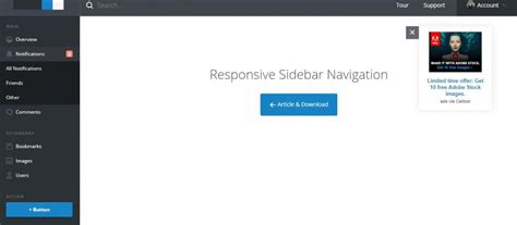 60 best free jquery css3 menu plugins 2020