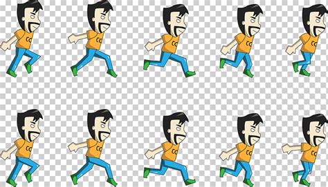 sprite 2d computer graphics kirjallisuuden henkilöhahmo