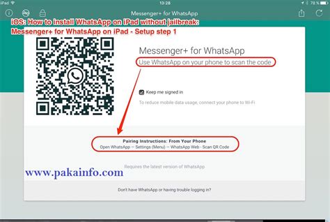 install whatsapp web on ipad without iphone tutorials