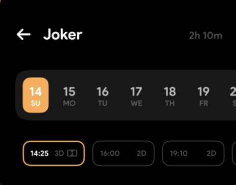 1 liner horizontal datepicker in flutter feedback portal