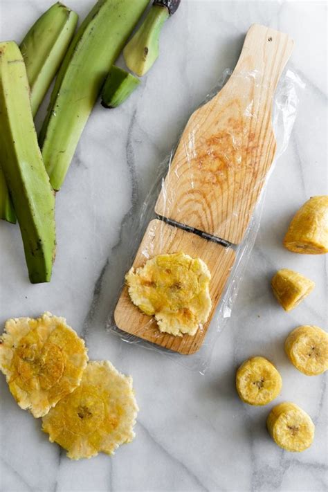 Authentic Cuban Tostones Twice Fried Plantains A Sassy Spoon