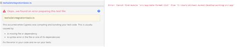 absolute paths lead to error cannot find module since