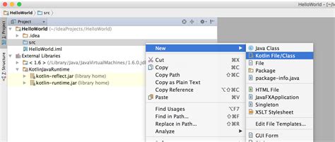 getting started with intellij idea kotlin programming