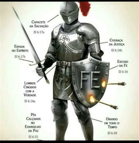 Armadura De Deus Efésios 6 Armadura De Deus Exercito De Deus
