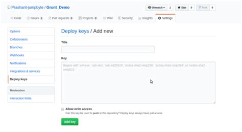 github ssh git github commits using ssh key stack